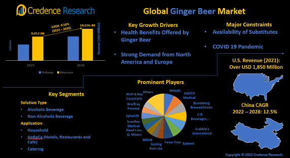 Ginger Beer Market Size, Trends, Share and Growth Report | Forecast to 2028