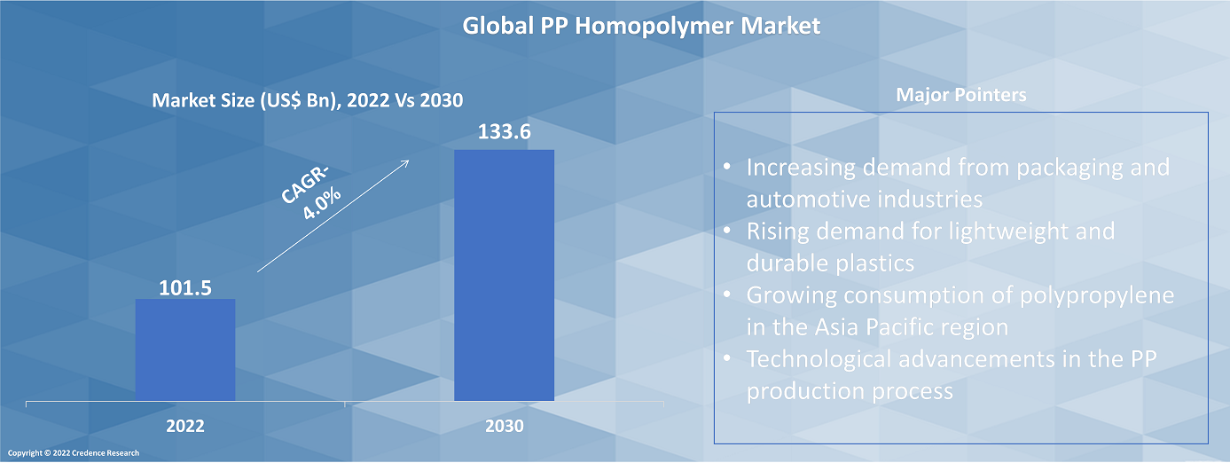 PP Homopolymer Market By Share, Size and Growth Analysis 2030