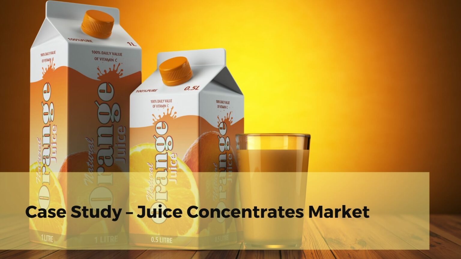 Case Study – Juice Concentrates Market - Credence Research Inc.