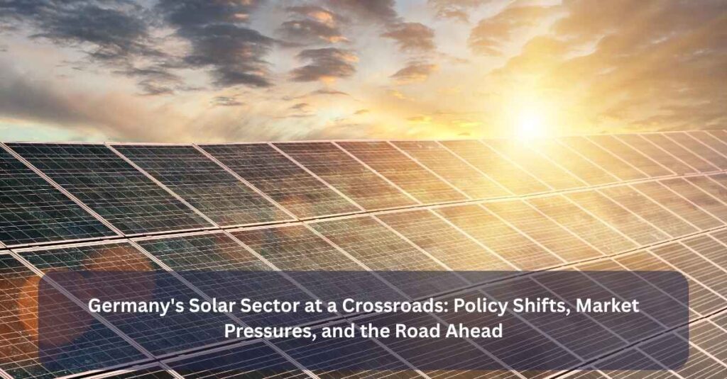 Germany's Solar Sector at a Crossroads: Policy Shifts, Market Pressures ...