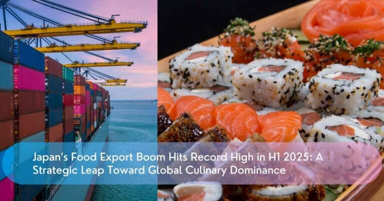 Japan’s Food Export Boom Hits Record High in H1 2025: A Strategic Leap ...